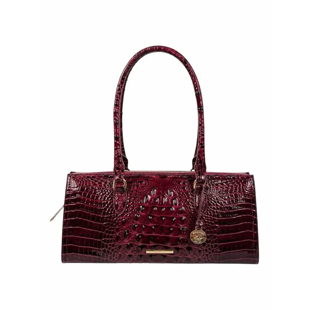Brahmin | Bags | Brahmin Sophia Large Melbourne Satchel Bag Cherry ...